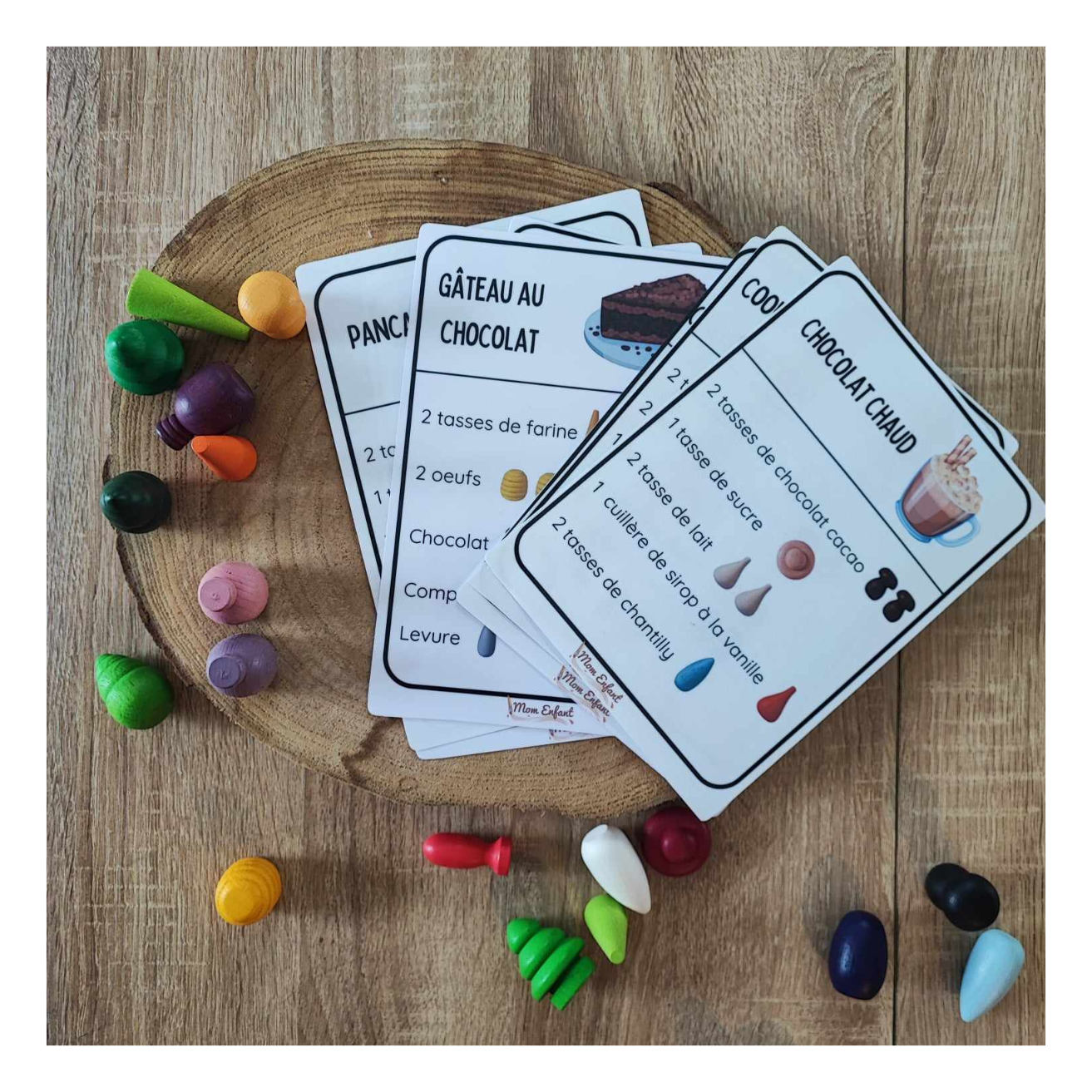 Fiches Recettes Créatives- Palette Enchantée - momenfant.com